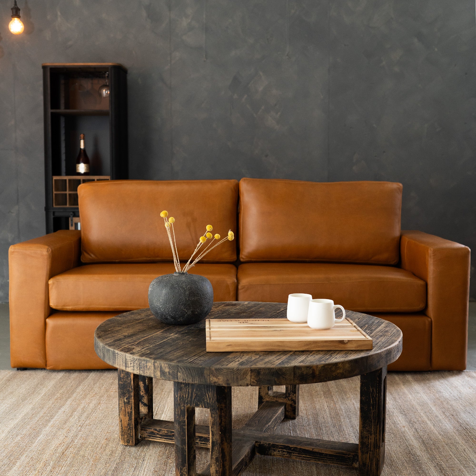 Zambezi | Bovine 2 + 3 Seater Leather Set – Ouhout