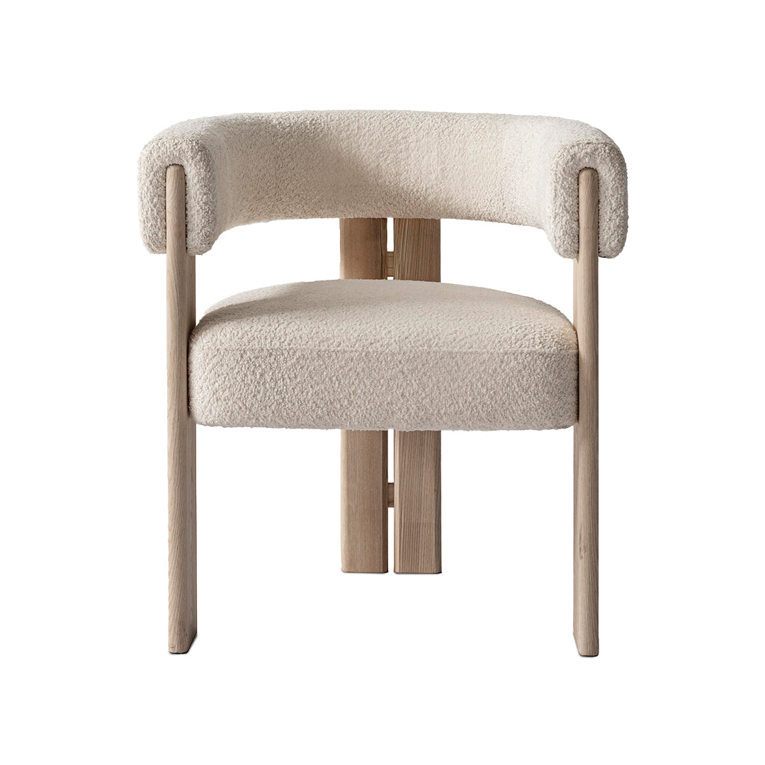 Curved Back Dining Chair – Ouhout