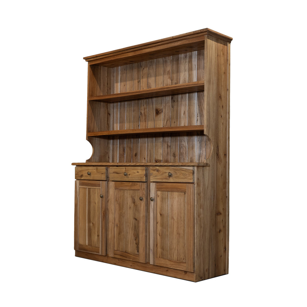 Kitchen Unit 3 Door, 3 Drawer, Open Shelves – Ouhout