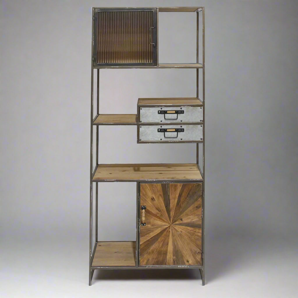 Zubari Display Cabinet – Ouhout